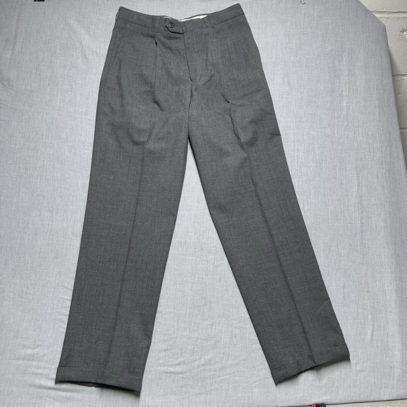 Pants | Tailors Row Deansgate Pants Mens 32x32 10 Worsted Wool Grey ...